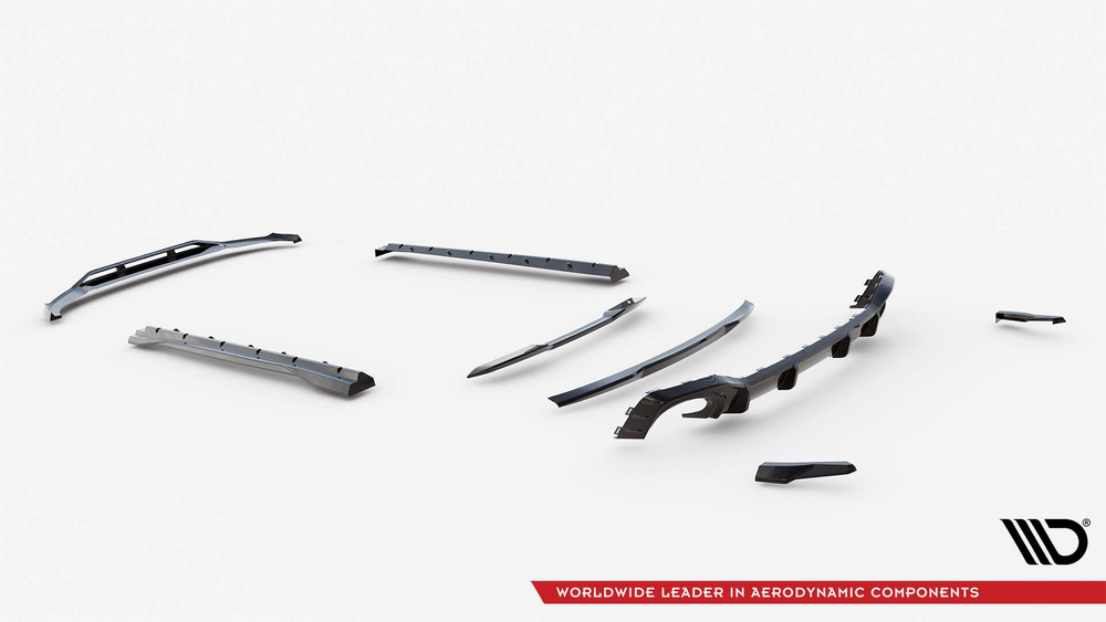Set of Prepreg Carbon Splitters Audi RSQ8 Mk1 | Shop \ Maxton Carbon Set Shop \ Audi \ Q8 / SQ8 ...