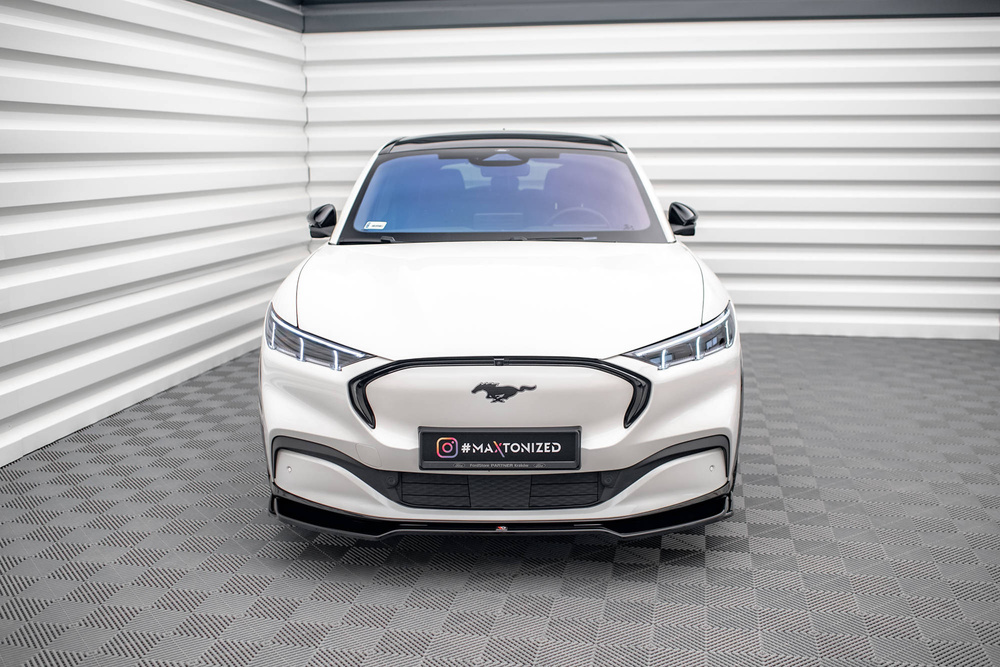 Front Diffusor V.2 Ford Mustang Mach-E Mk1 Gloss Black | Shop \ Ford ...