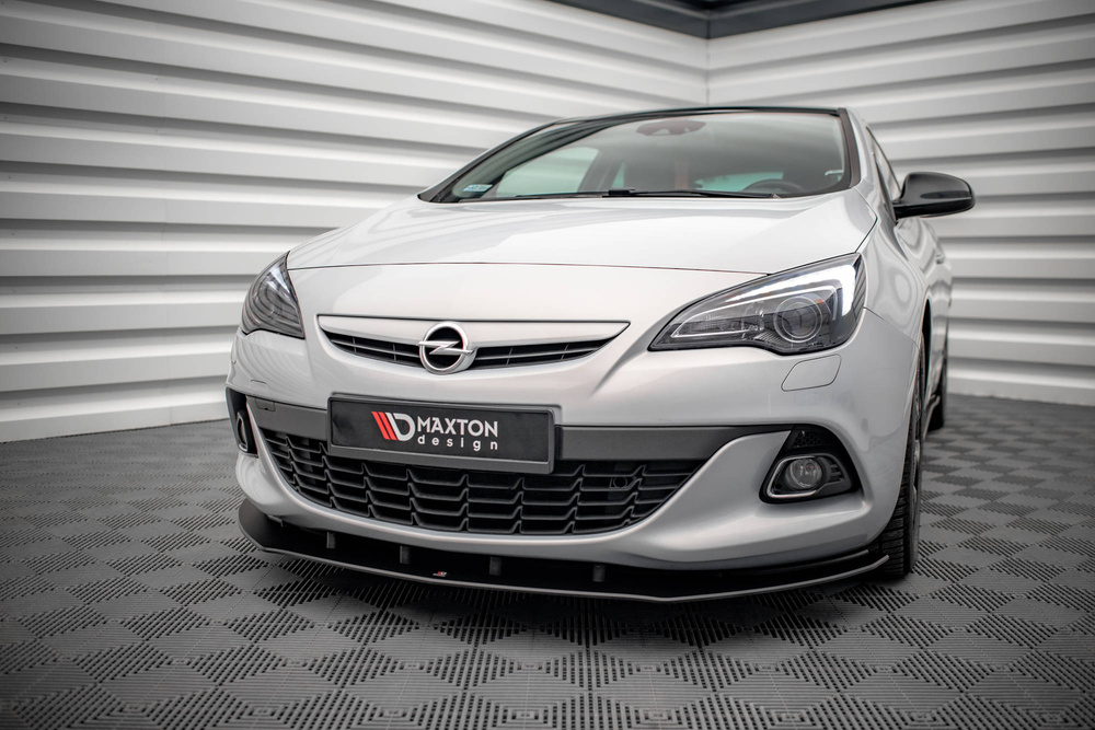 Street Pro Splitter Opel Astra GTC OPC-Line J Black | Shop \ Opel ...