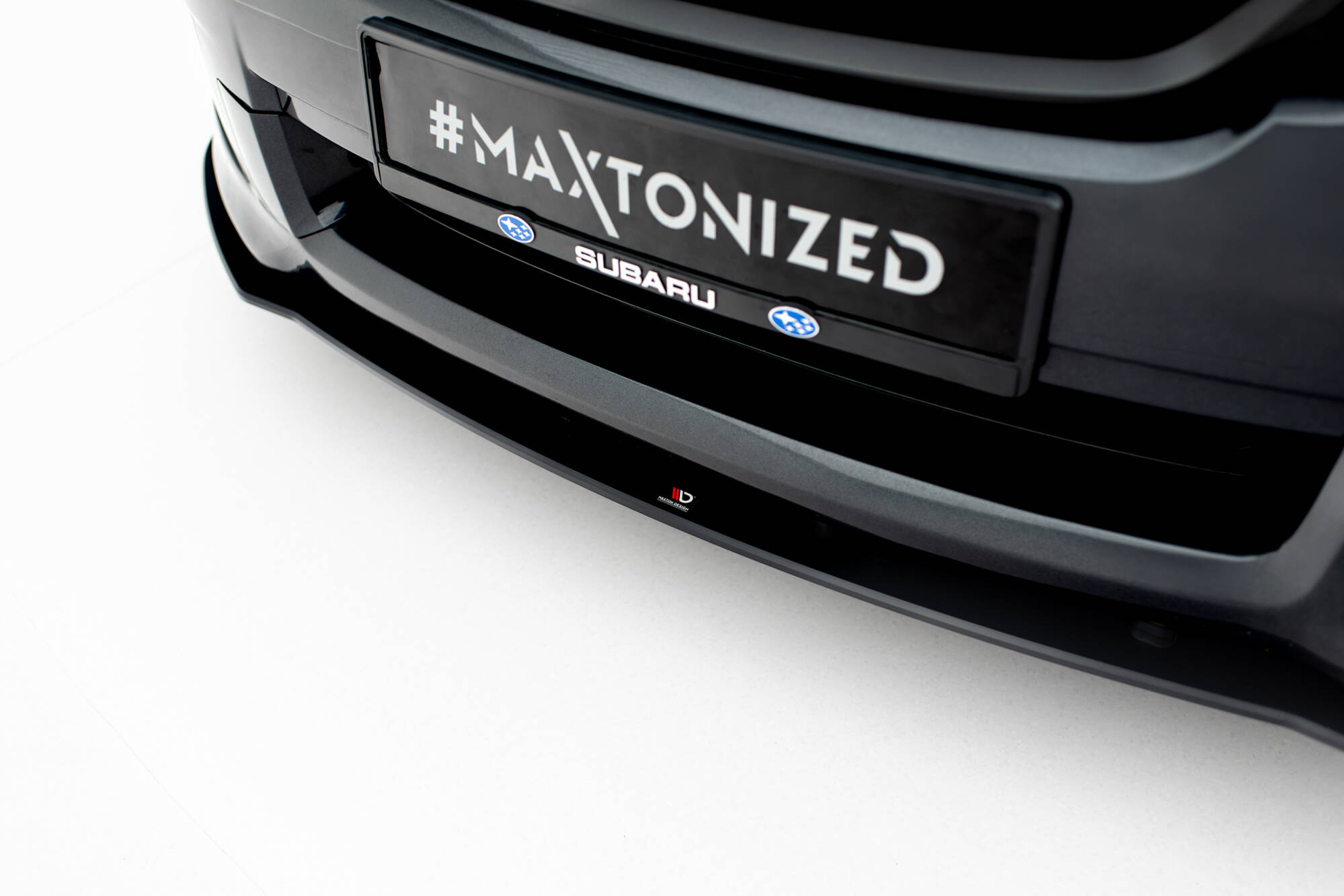 Street Pro Splitter Subaru Impreza WRX STI Mk3 Facelift Black | Shop ...