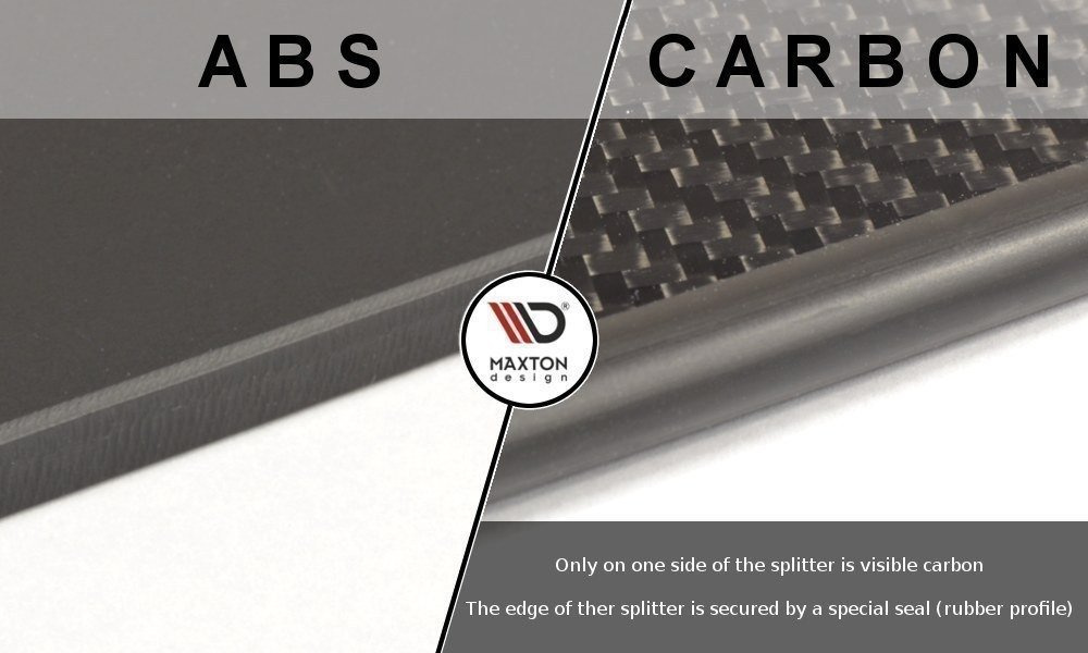 Hybrid Front Sport Diffusor VW Golf 7 R / R-Line Facelift Carbon | Shop ...